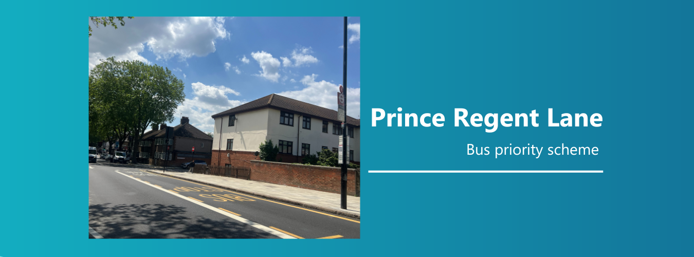Prince Regent Lane bus priority scheme - Marston Holdings