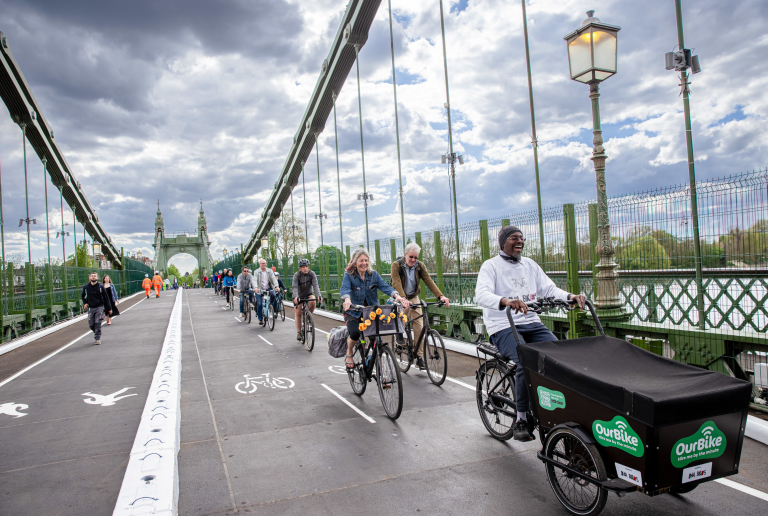 Supporting Active Travel across Hammersmith Bridge - Marston Holdings