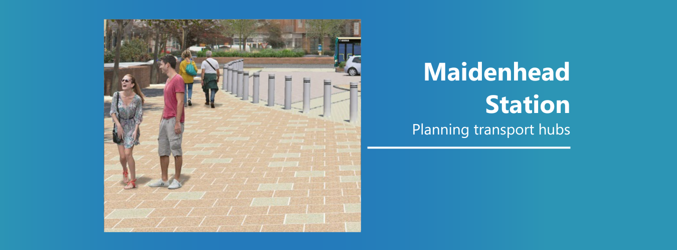 A transport hub in Maidenhead Station - Marston Holdings